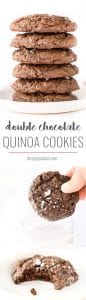 Double Chocolate Chip Quinoa Cookies | Queen of Quinoa