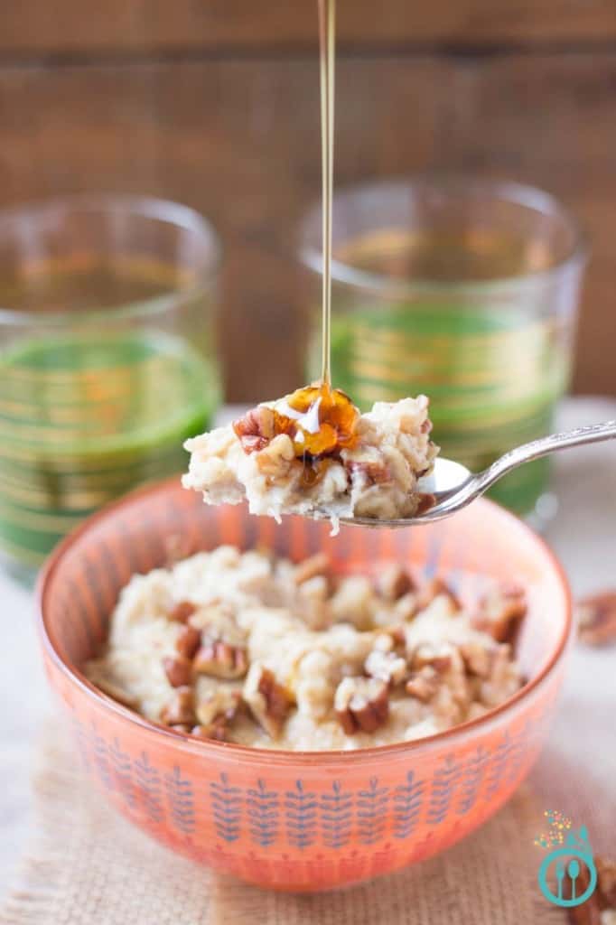 Maple Pecan Quinoa Breakfast Bowl - Simply Quinoa