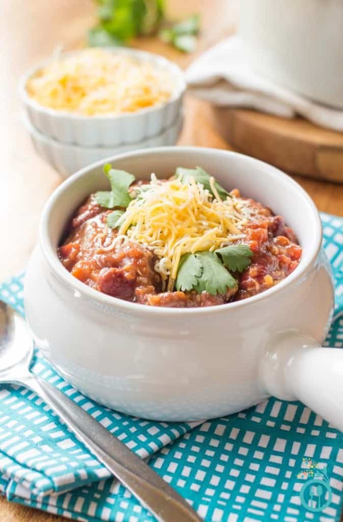 Three Alarm Vegetarian Quinoa Chili - Simply Quinoa