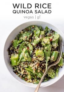 Wild Rice Quinoa Salad with Asparagus - Simply Quinoa