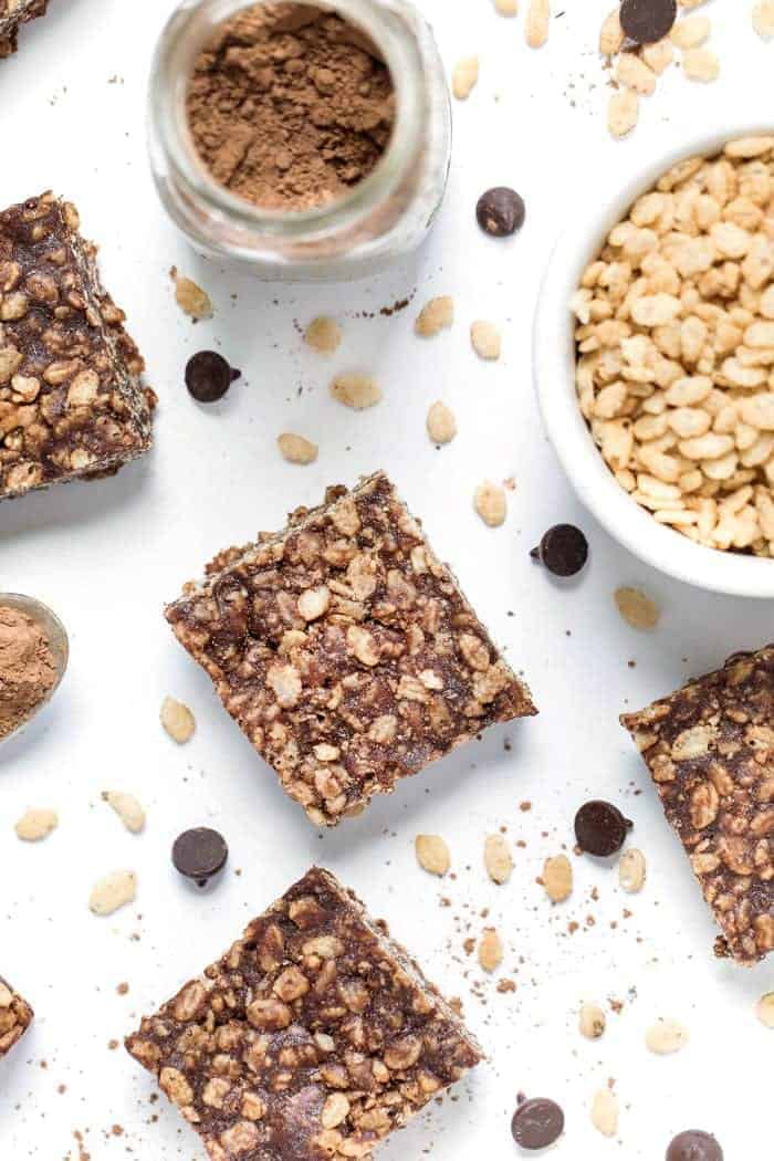 Chocolate Peanut Butter Vegan Rice Crispy Treats Simply Quinoa Chocolate Peanut Butter Vegan Rice Crispy Treats Simply Quinoa