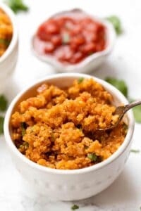 Easy Spanish Quinoa Recipe | 5 Ingredients & GF - Simply Quinoa