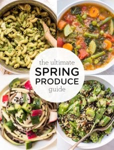 What's In Season in Spring? Your Spring Produce Guide - Simply Quinoa