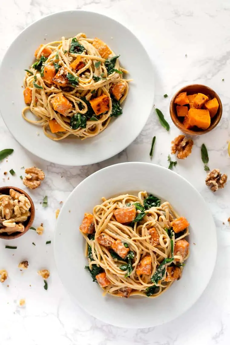 Creamy Walnut Pasta | Simply Quinoa