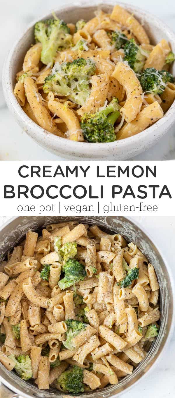 Lemon Broccoli Pasta | Simply Quinoa