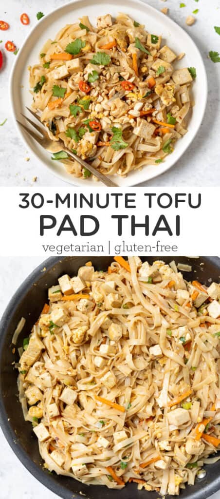 Tofu Pad Thai Recipe {30 Minutes!) - Simply Quinoa