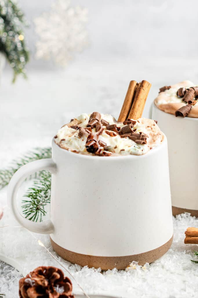 Vegan Hot Chocolate {Maple Syrup Sweetened} - Simply Quinoa
