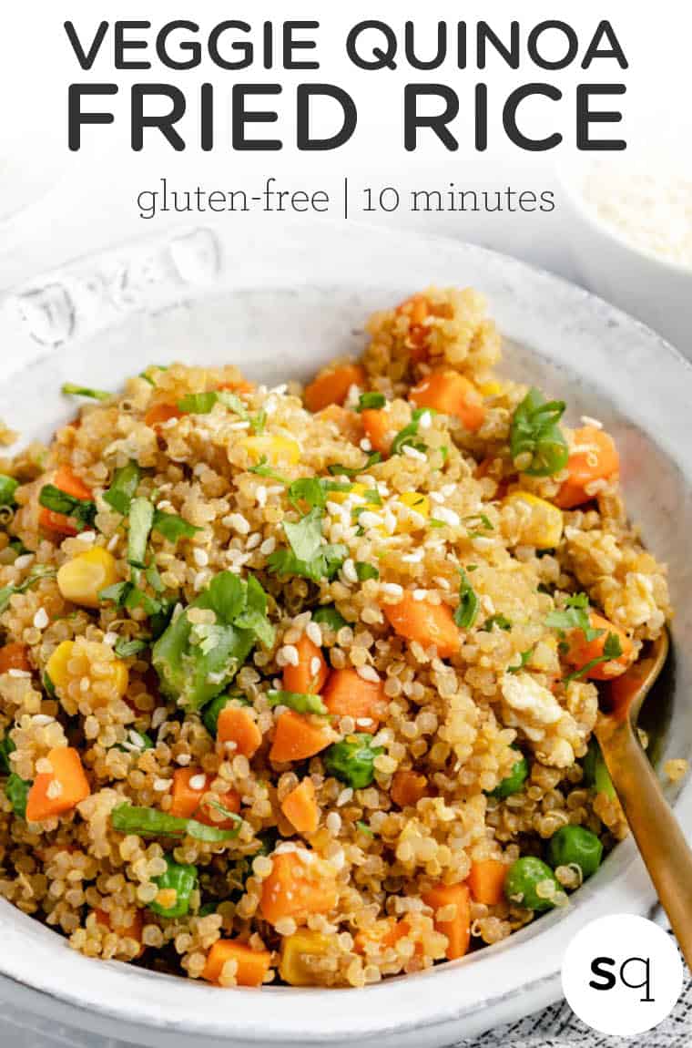 Quinoa Fried Rice Recipe {10-Minute Dinner Idea} - Simply Quinoa