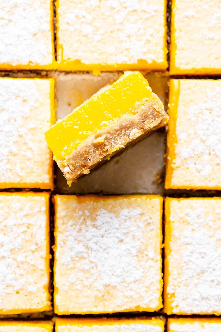 Healthy Lemon Bars {Sweetened with Honey} - Simply Quinoa