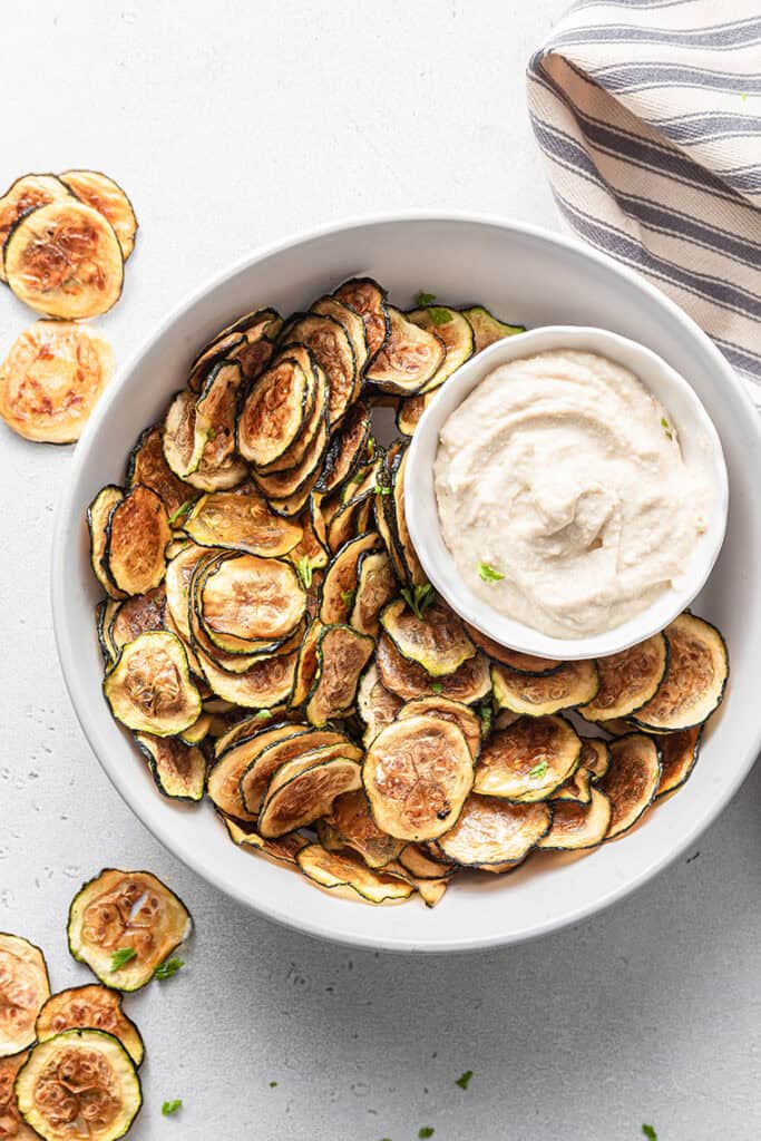 Easy Dehydrated Zucchini Chips | Simply Quinoa