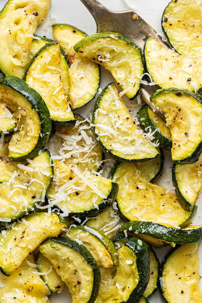 Easy Roasted Zucchini {Not Soggy!} - Simply Quinoa