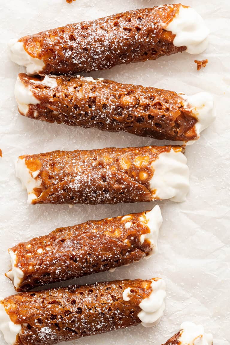 Brandy Snaps Recipe | Simply Quinoa