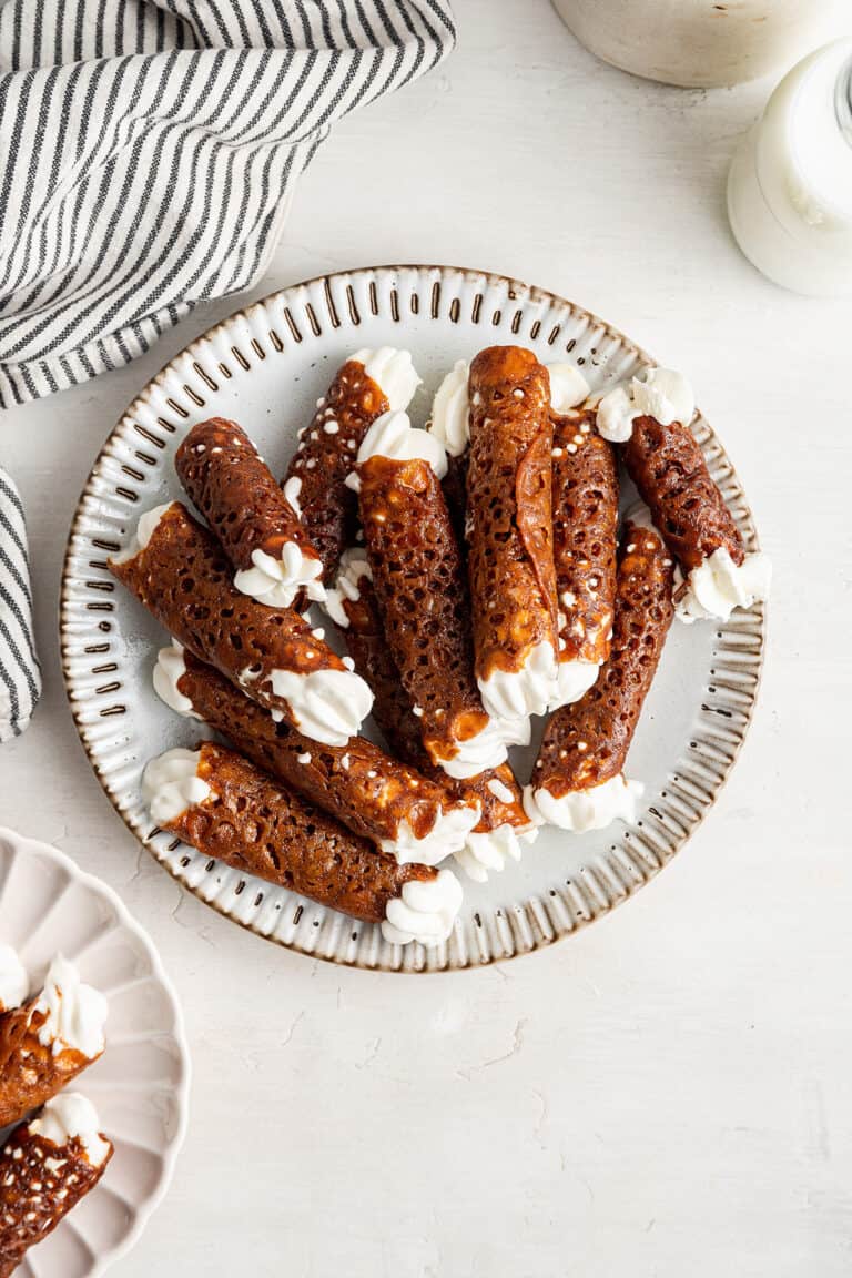 Brandy Snaps Recipe | Simply Quinoa