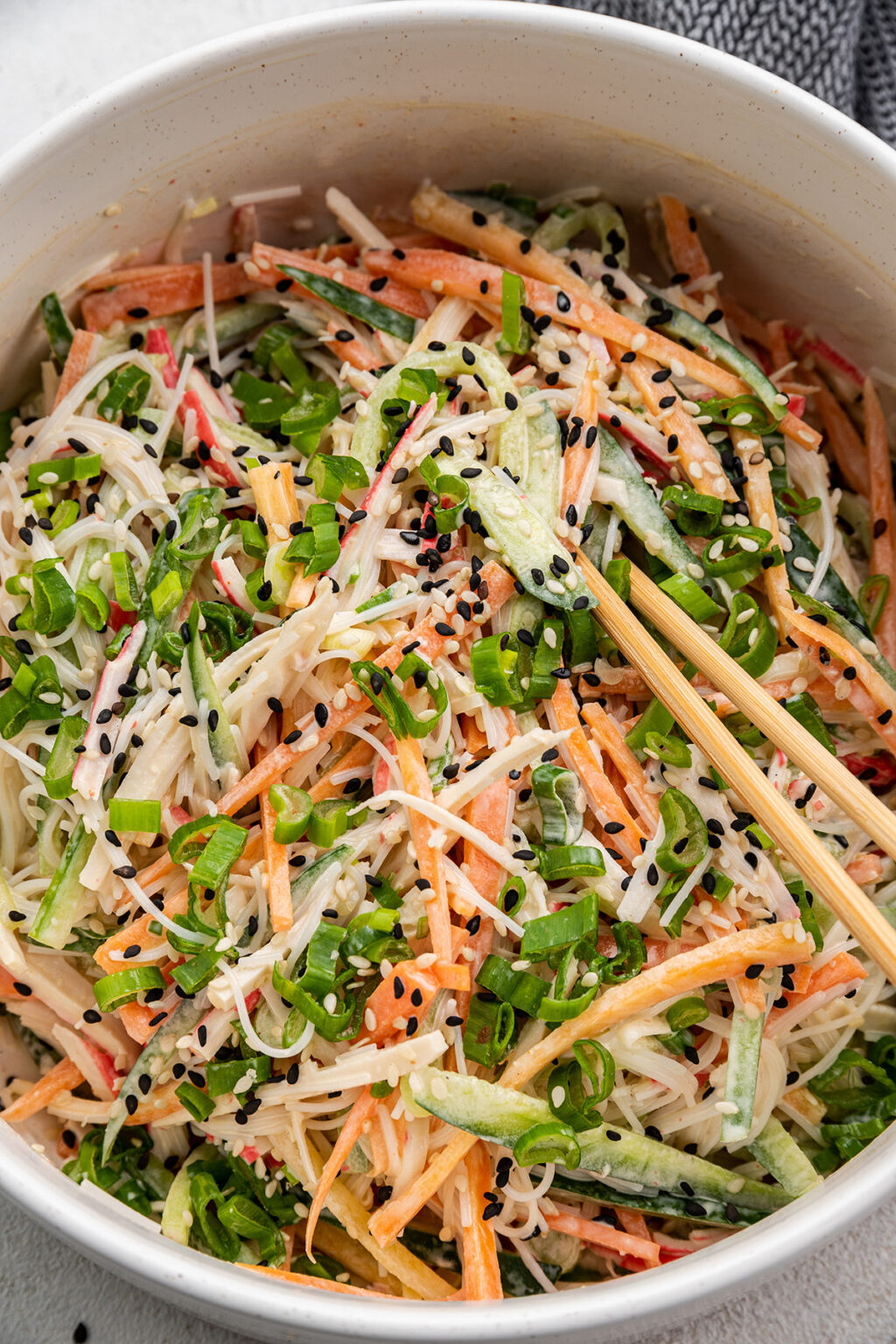 Spicy Kani Salad | Simply Quinoa