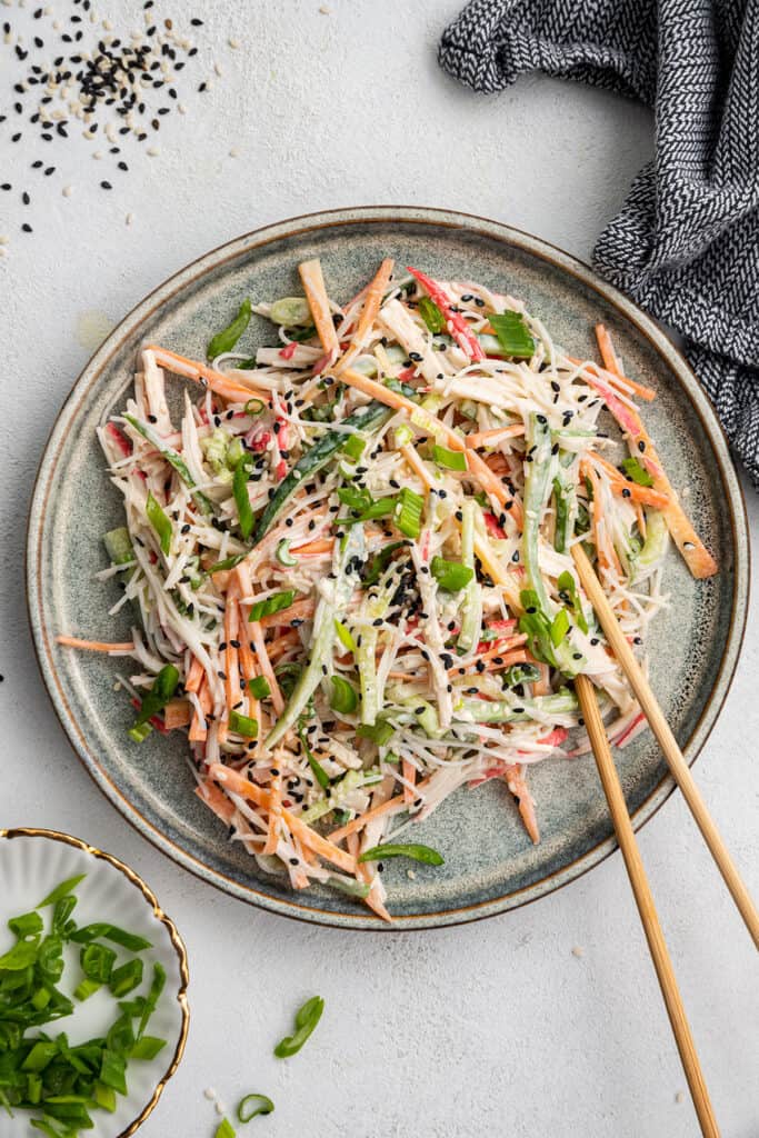 Spicy Kani Salad | Simply Quinoa