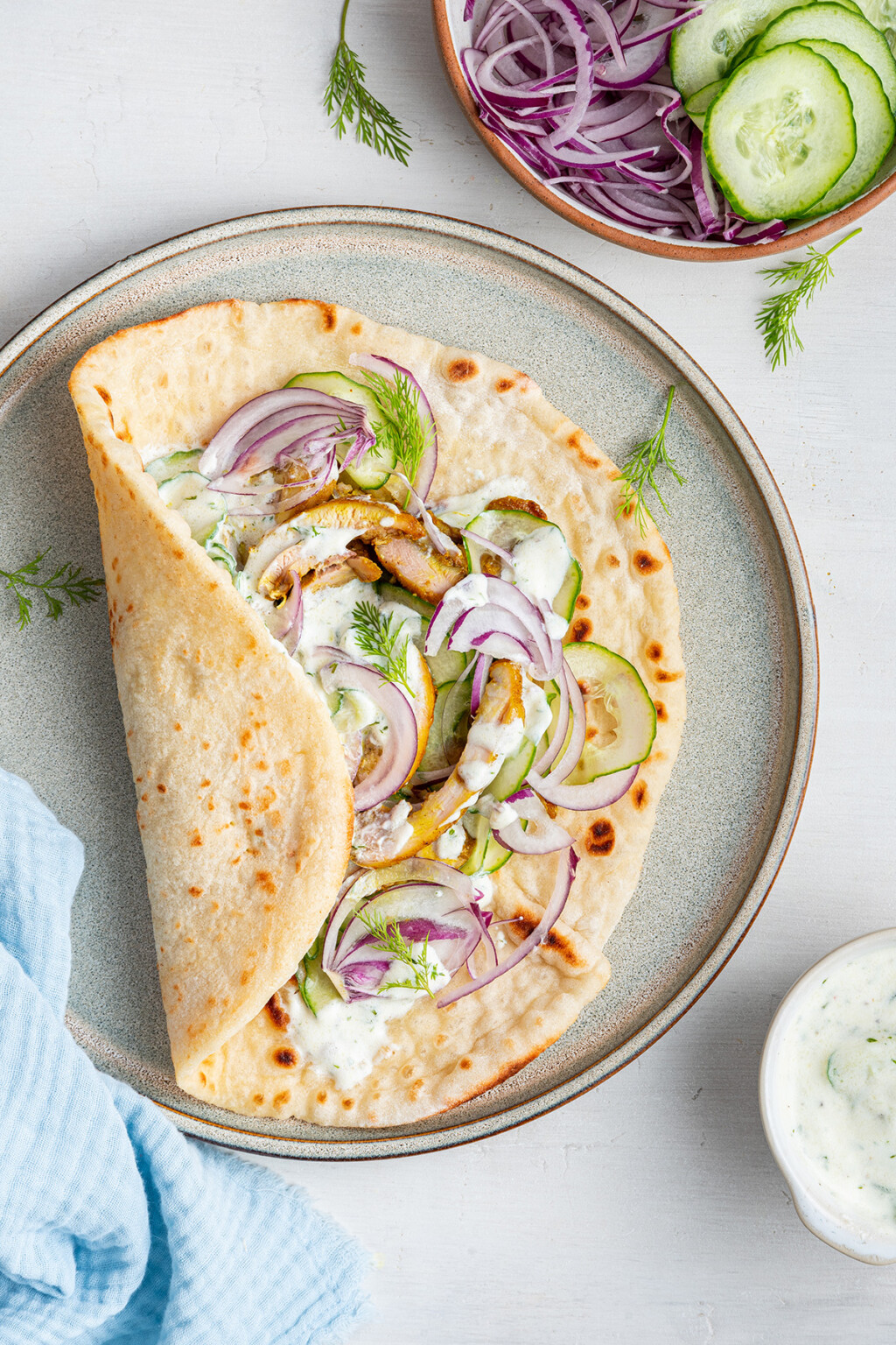Chicken Shawarma Gyro Recipe | Simply Quinoa