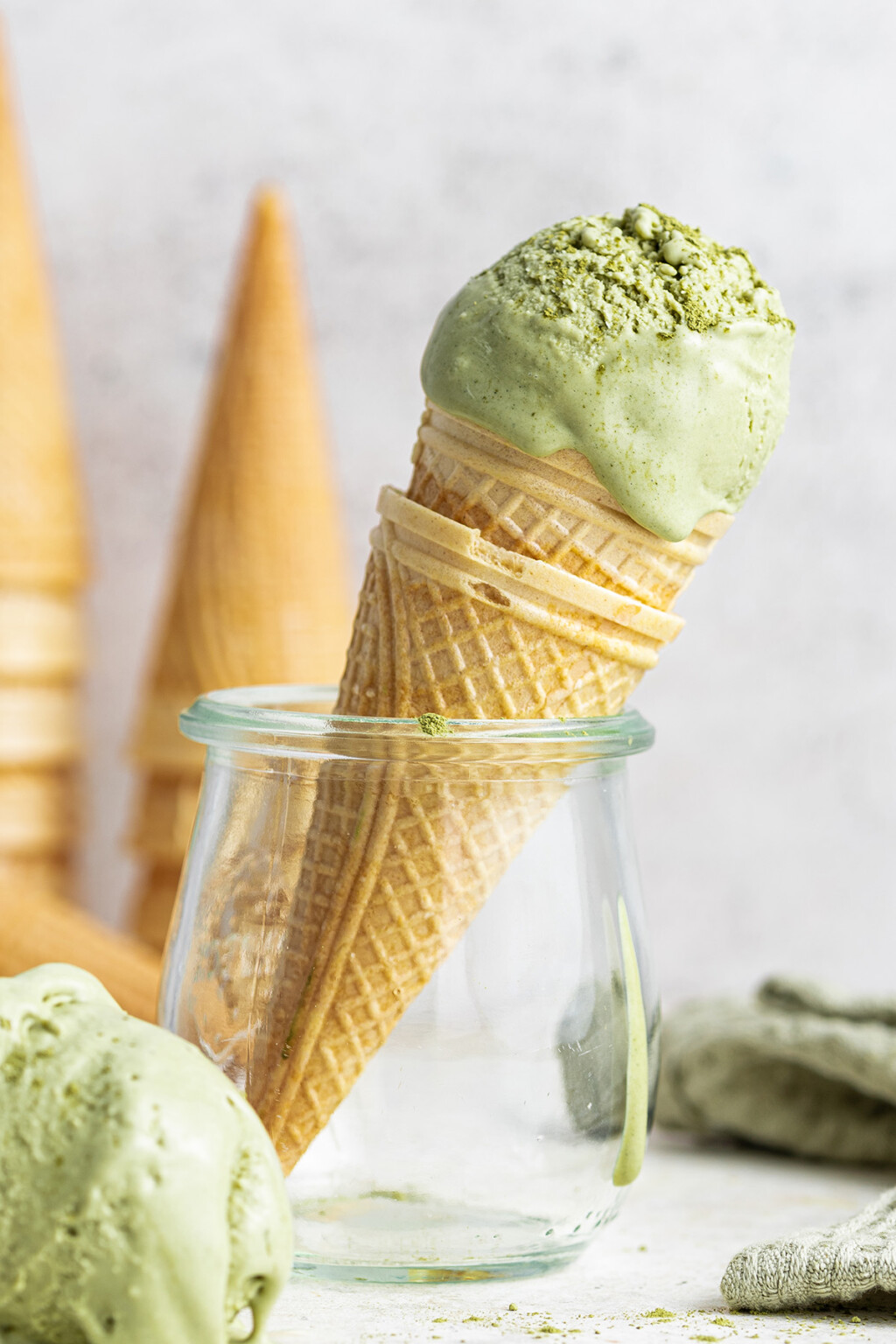 Matcha Ice Cream | Simply Quinoa