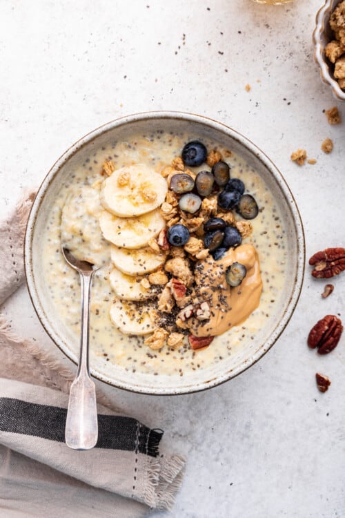 Creamy Protein Oatmeal | Simply Quinoa