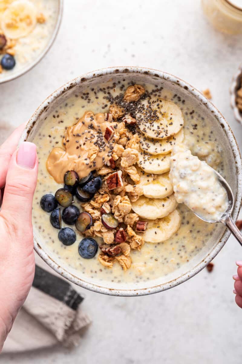 Creamy Protein Oatmeal | Simply Quinoa