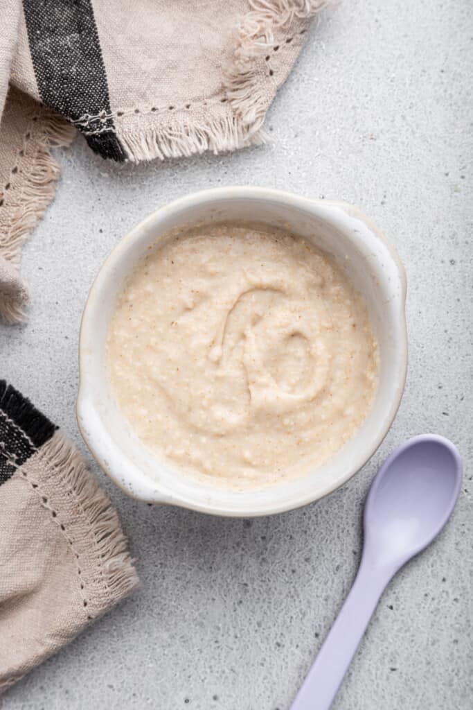 Baby Oatmeal | Simply Quinoa