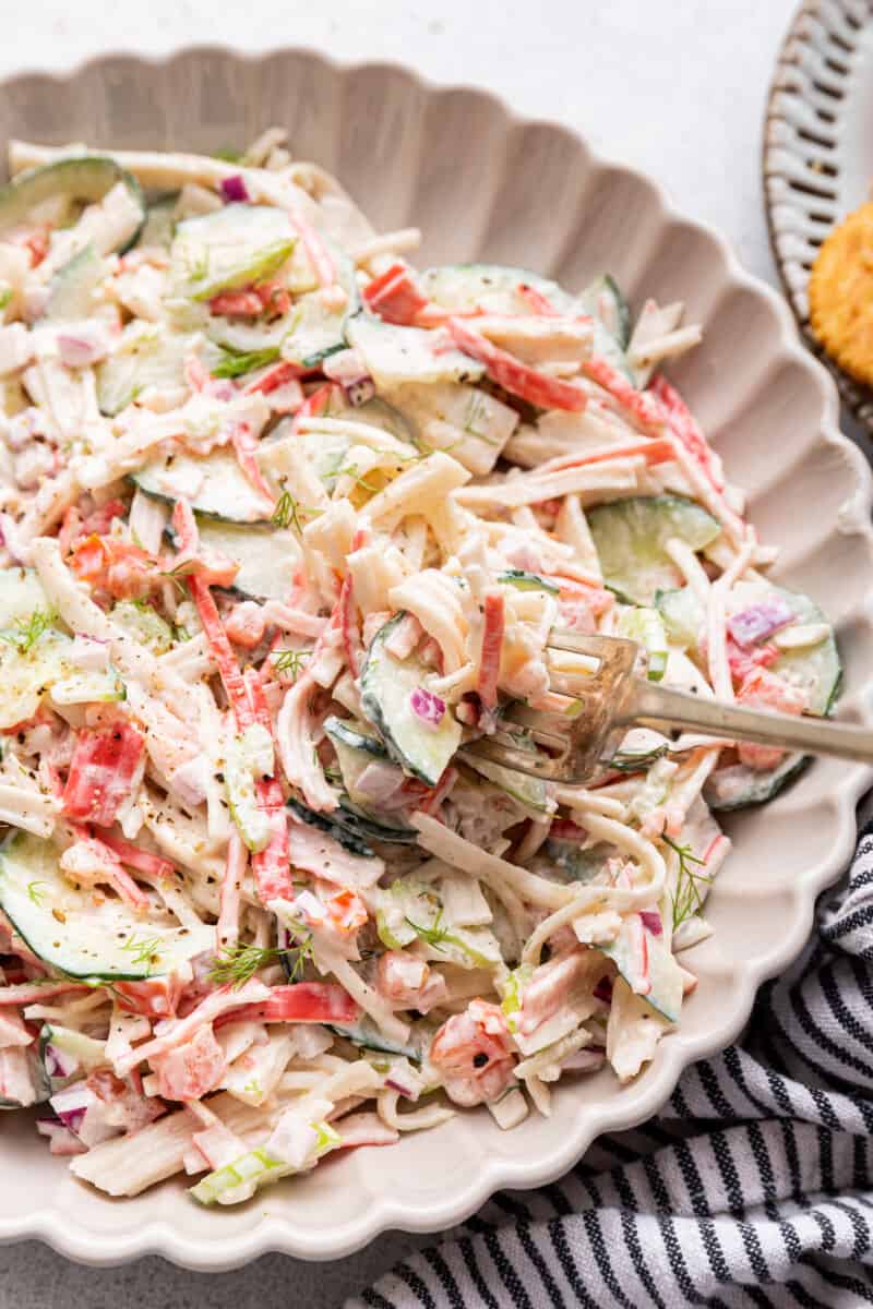 Surimi Salad | Simply Quinoa