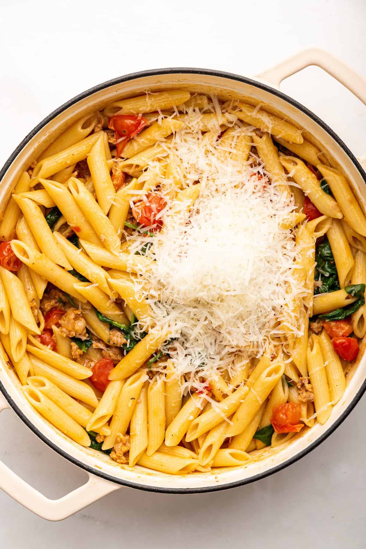 Sausage Pasta | Simply Quinoa
