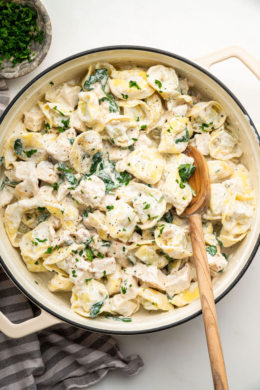 Chicken Tortellini Alfredo | Simply Quinoa