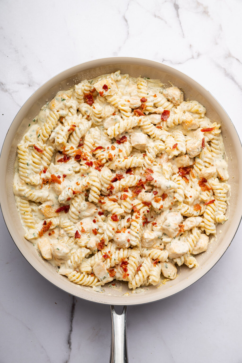 Chicken Bacon Ranch Pasta | Simply Quinoa