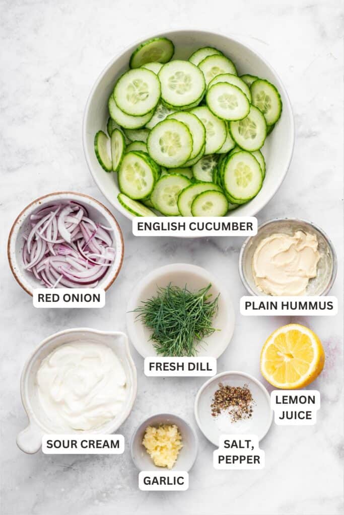 Creamy Cucumber Salad Recipe | Simply Quinoa
