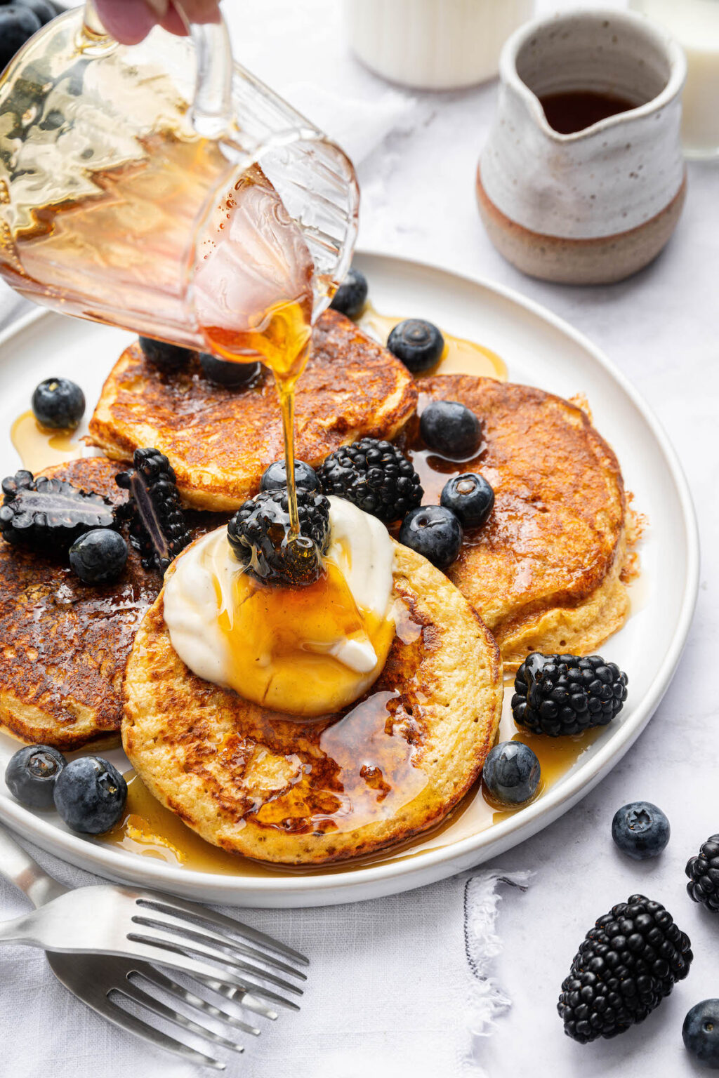 Cottage Cheese Pancakes | Simply Quinoa