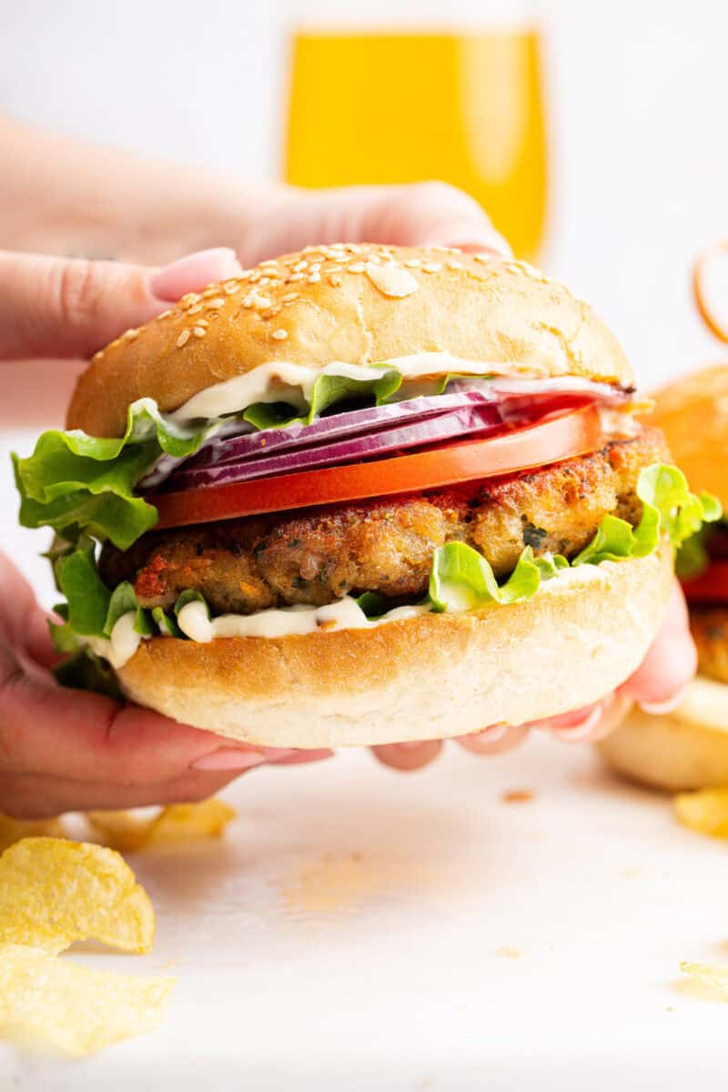 Chicken Burger Recipe | Simply Quinoa