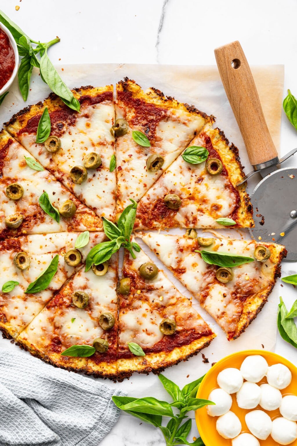Cauliflower Crust Pizza | Simply Quinoa