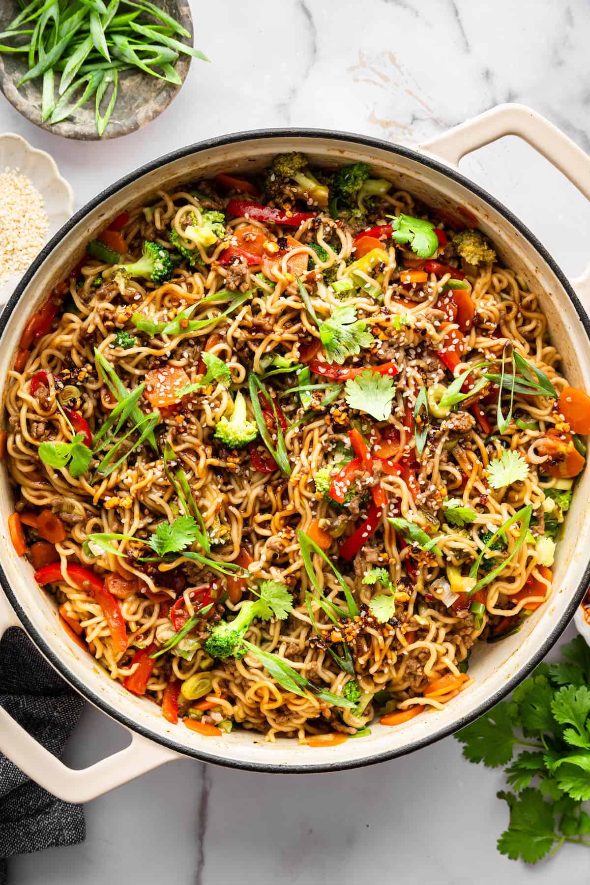 One Pan Beef Ramen | Simply Quinoa