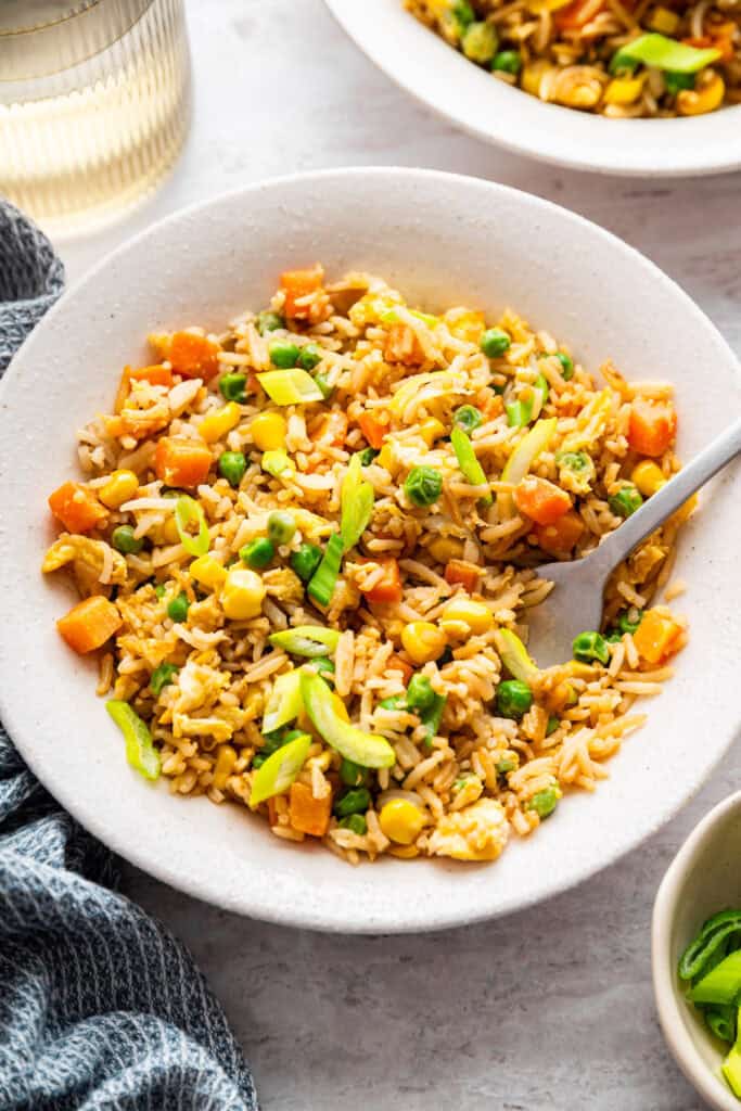 10-Minute Vegetable Fried Rice | Simply Quinoa
